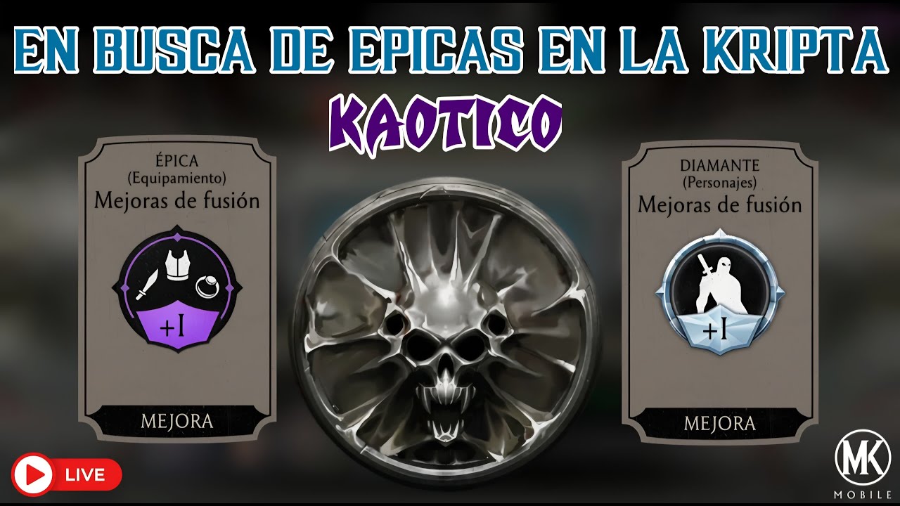 QUIERO ÉPICAS DE LA KRIPTA 🥲 | Mortal Kombat Mobile - YouTube