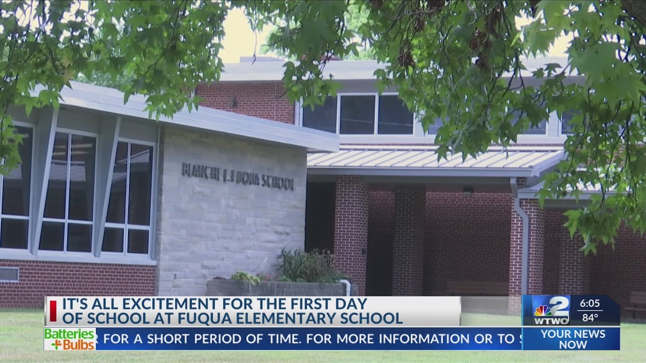 It’s all excitement for the first day of school at Fuqua Elementary ...
