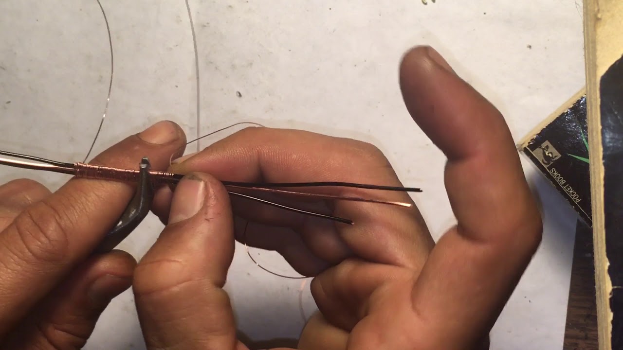 How to Wire Wrap Heady Cabochon Ring pt1 - YouTube