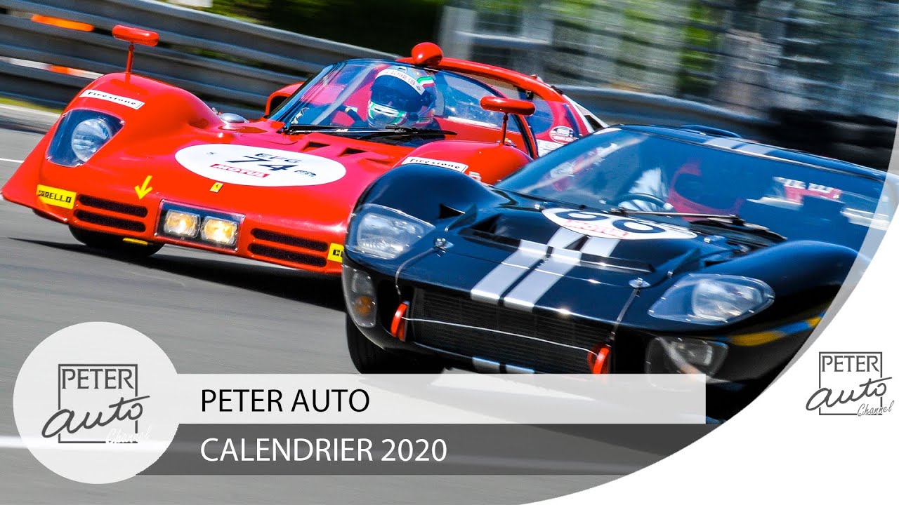 Calendrier Peter Auto 2020 - YouTube