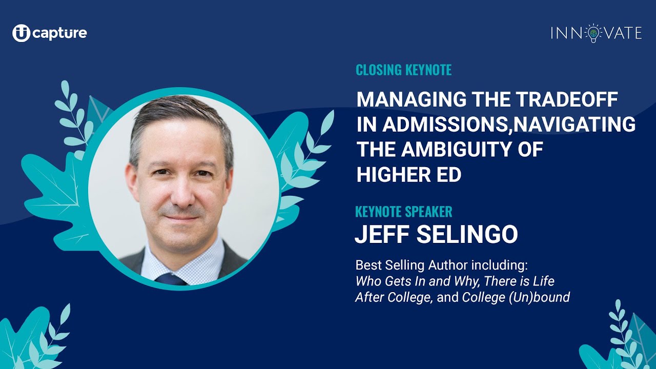 Who Gets In & Why – An Interview with Best-Selling Author Jeff Selingo ...