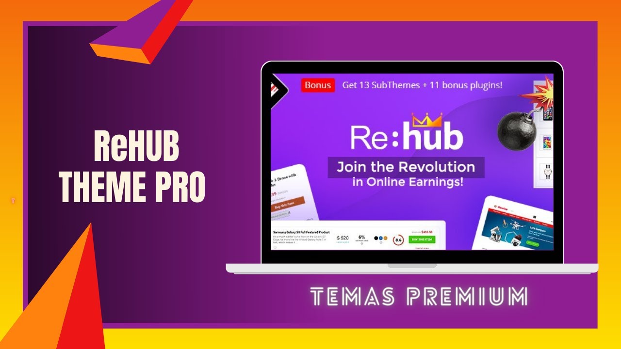 💥⚡Descargar REHub Theme Gratis para WordPress con Tutorial de Instalación - YouTube