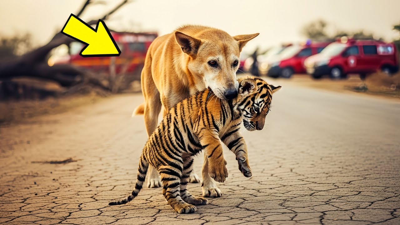 Dog Raised Orphan Tiger Cubs Like His Own Puppies - What Happens Stuns ...