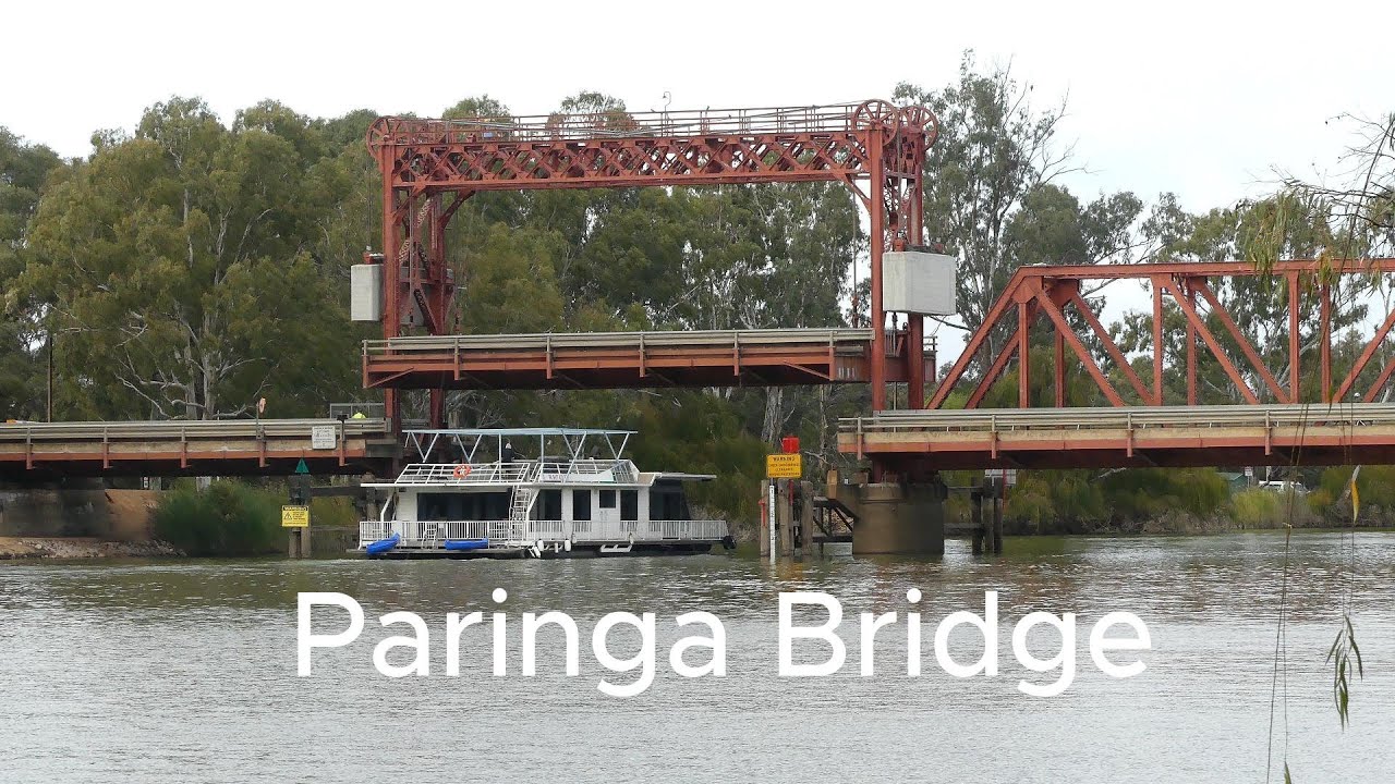 Paringa Lifting Bridge, SA - YouTube