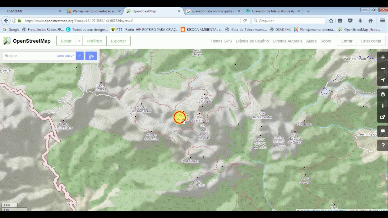 Download e importar dados OSM em KML - COMO CONVERTER Open Street Map ...