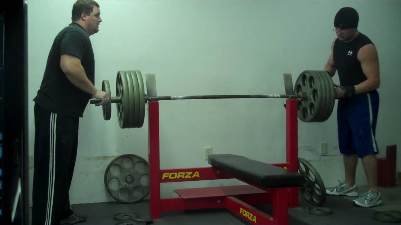 365 bench press @ 185 lbs - YouTube