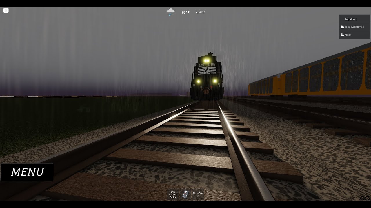 NS GP-40 High Hood Going Through Harbor Crossing, Roblox Trains ...