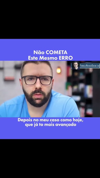 Não cometa esse erro erro! - YouTube