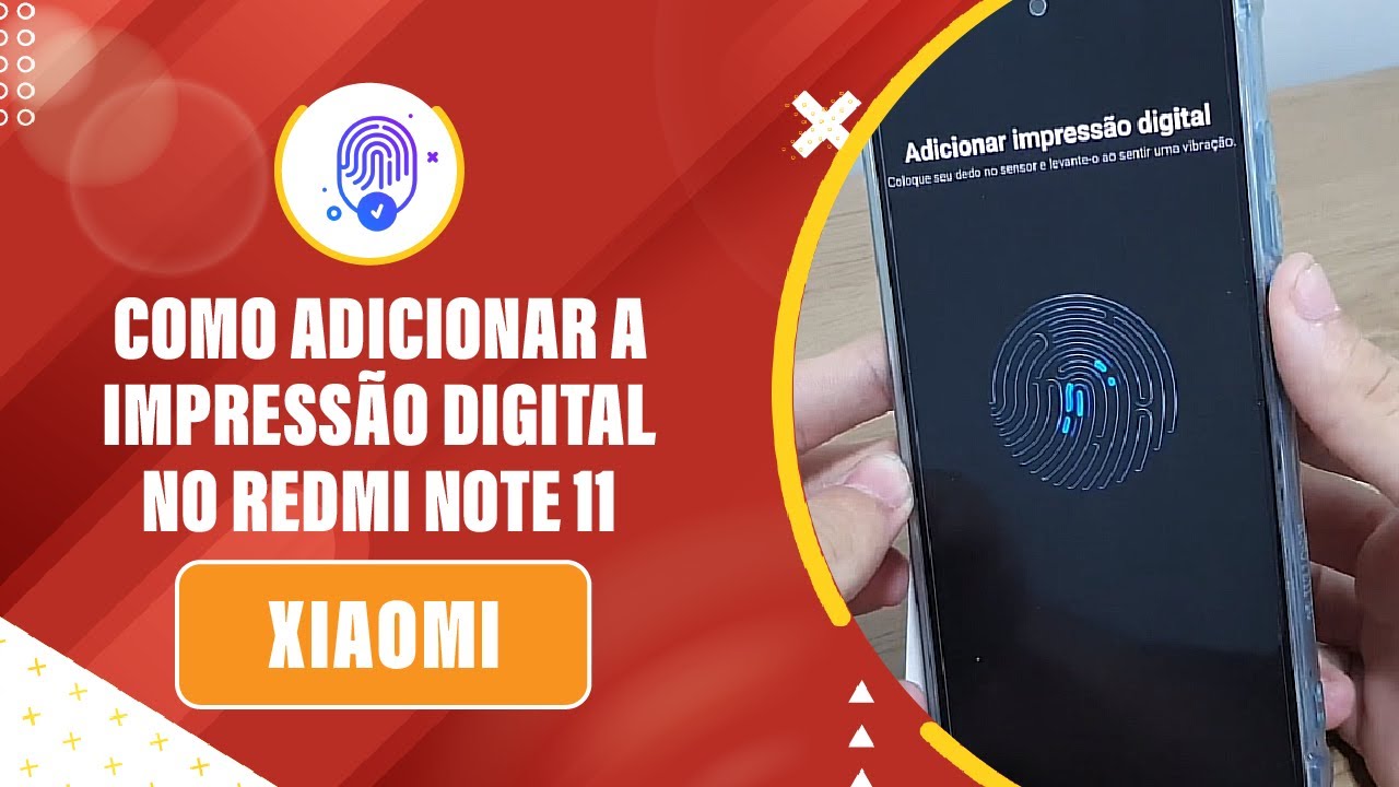 Como adicionar a impressão digital no Redmi Note 11 - Passo a passo ...