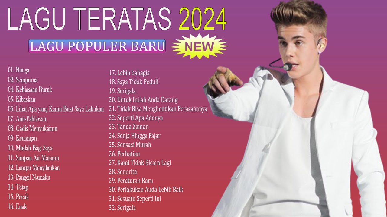 Musik Pop 2024 - Lagu Top Sepanjang Masa - Lagu Baru 2024 - Lagu ...