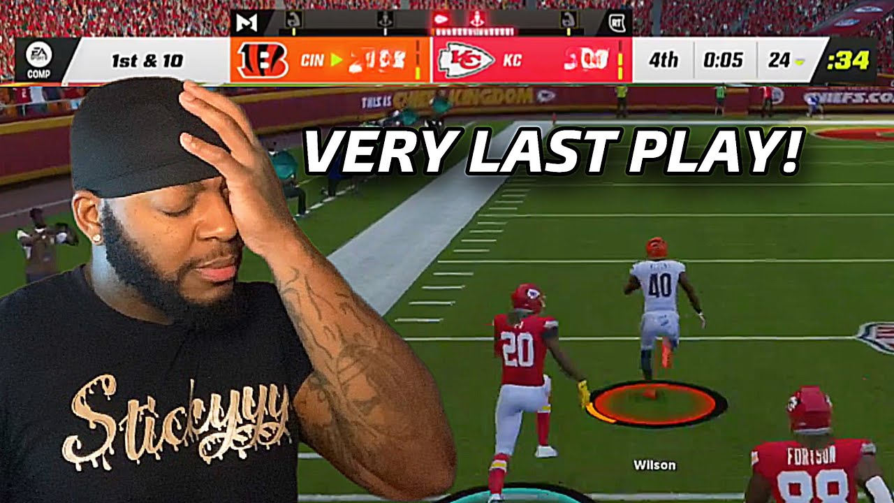THIS GAME CAME DOWN TO THE VERY LAST PLAY! - YouTube