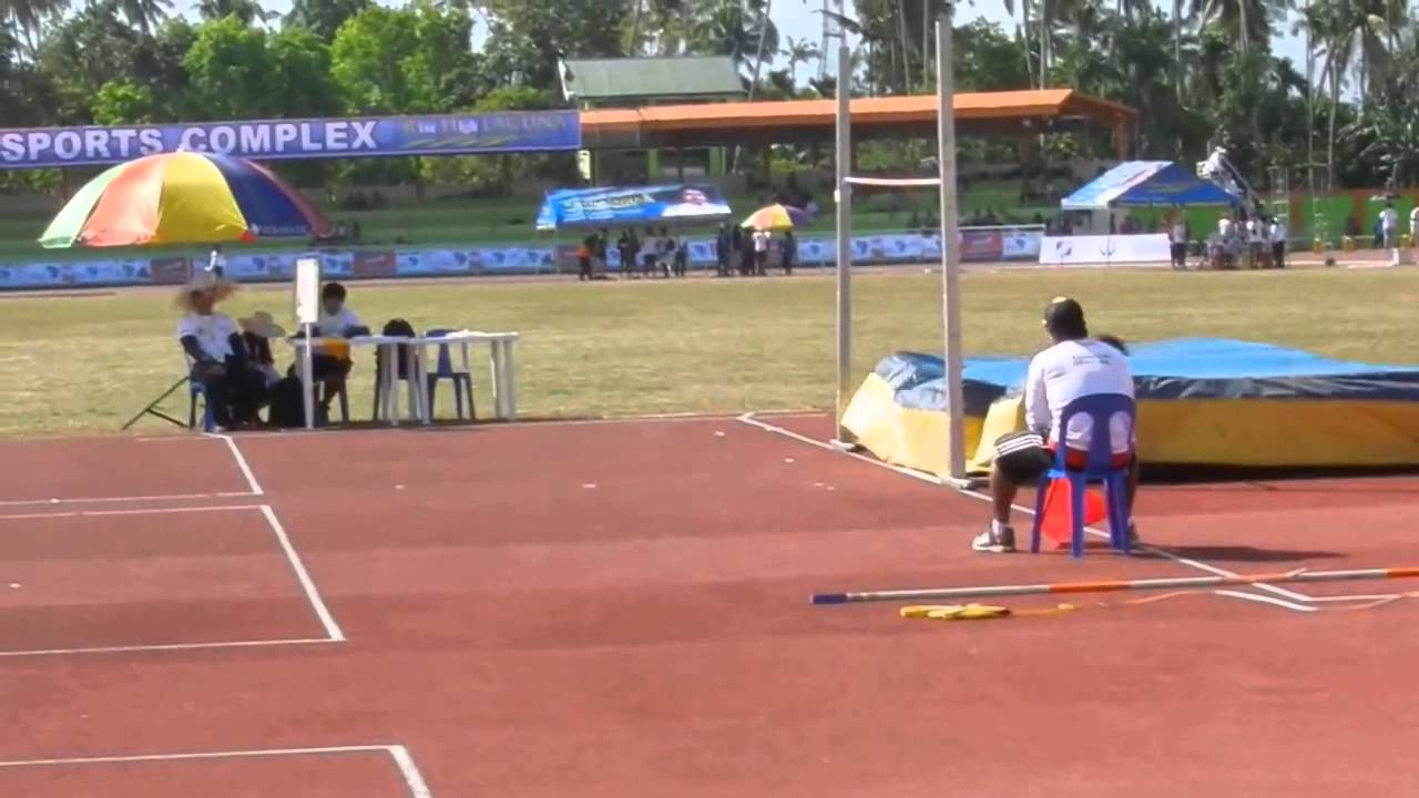 Philippine National Open 2015 Women's High Jump 1 84m NR - YouTube