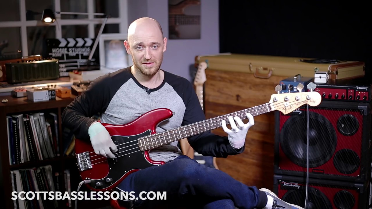 How to Learn the Notes on the Bass Guitar /// Scott's Bass Lessons ...