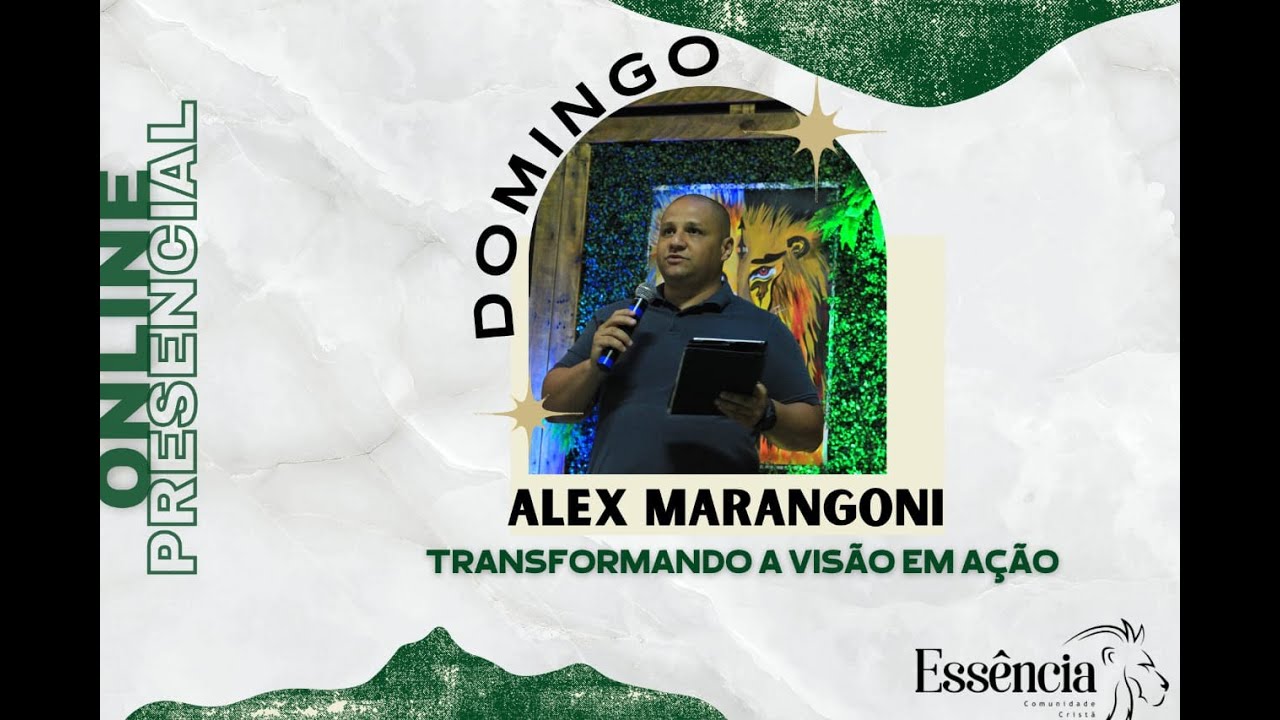 Transformando A Visão Em Ação - Alex Marangoni - YouTube