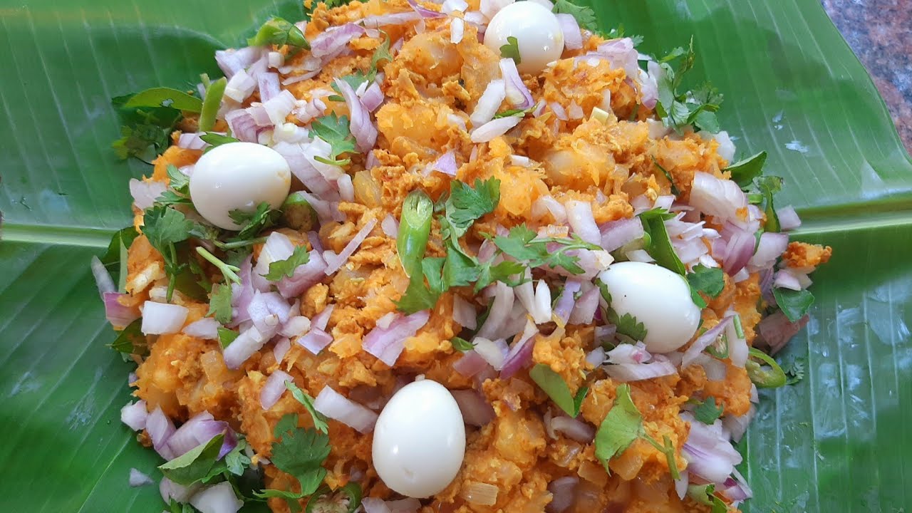 തട്ടുകട സ്റ്റൈൽ കപ്പ മുട്ട മസാല💯/kappa mutta masala/kerala street food ...
