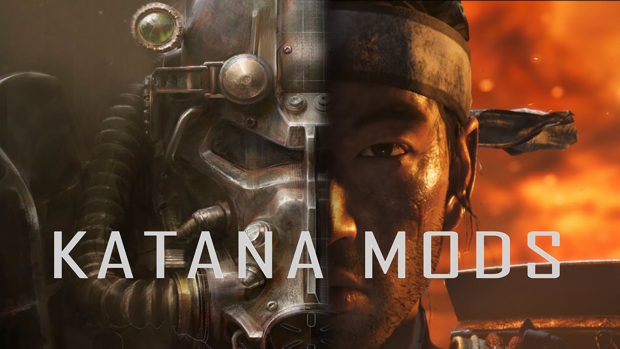 Ghost of (Tsushima) Fallout 4 - PC katana mods - YouTube
