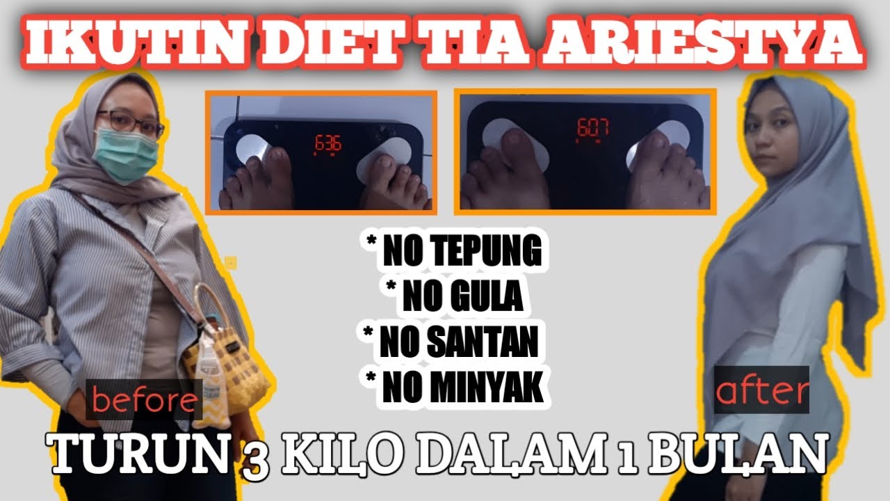 DIET ALA TIA ARIESTYA. DIET NYA MENYENANGKAN!! 😊😊 - YouTube