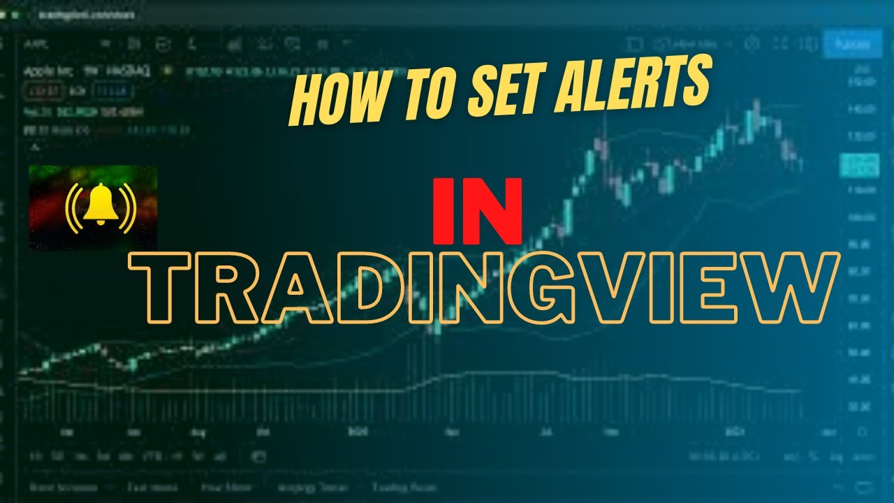 How to set alerts in tradingview - YouTube