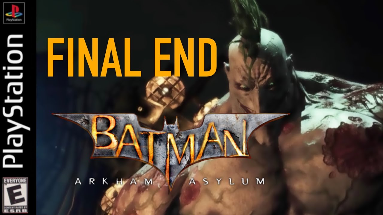BATMAN ARKHAM ASYLUM GAMER PSP [FULL] FINAL END - YouTube