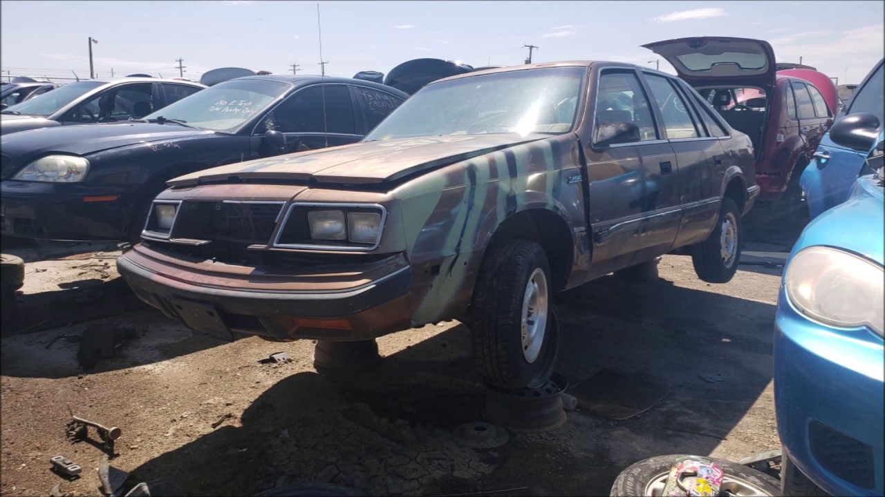 Junked Dodge Lancer Turbo 1986 Slideshow - YouTube