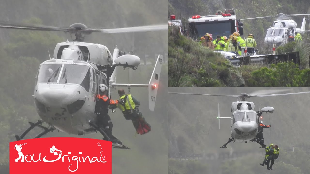 Amazing Helicopter Rescue in New Zealand - YouTube