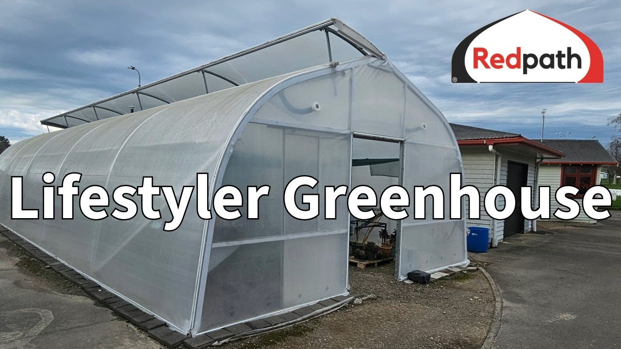 Lifestyler, Marketgarden, Nurseryman Greenhouses by Redpath NZ - YouTube
