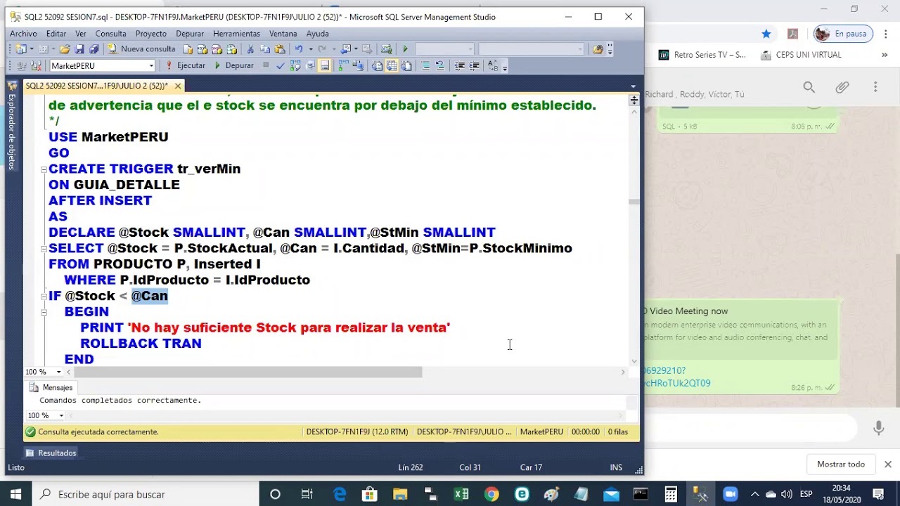 SQL2 52092 SESION7 Parte3 - YouTube