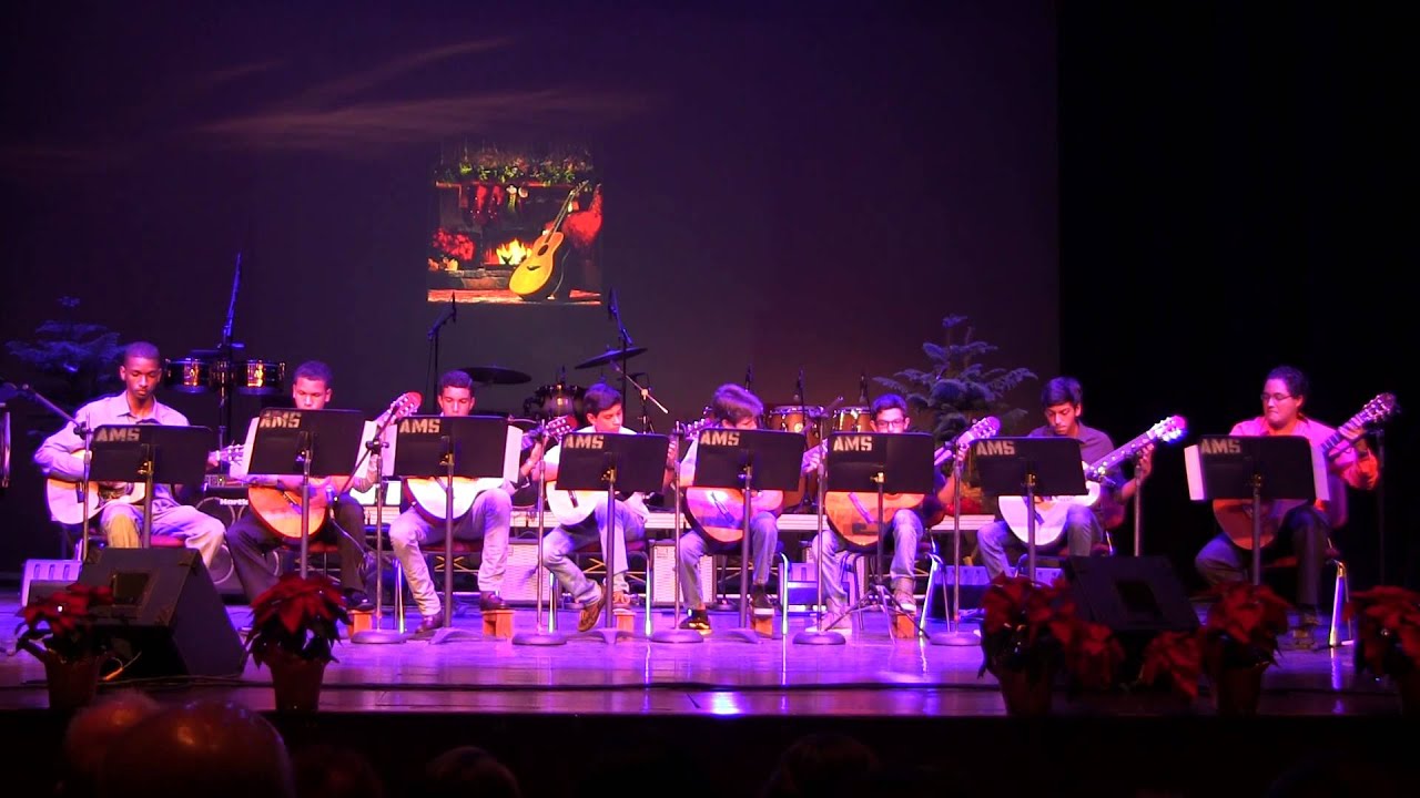 Navidad na Aruba - Grupo H Guitara clasico - Scol di Musica "Rufo Wever ...