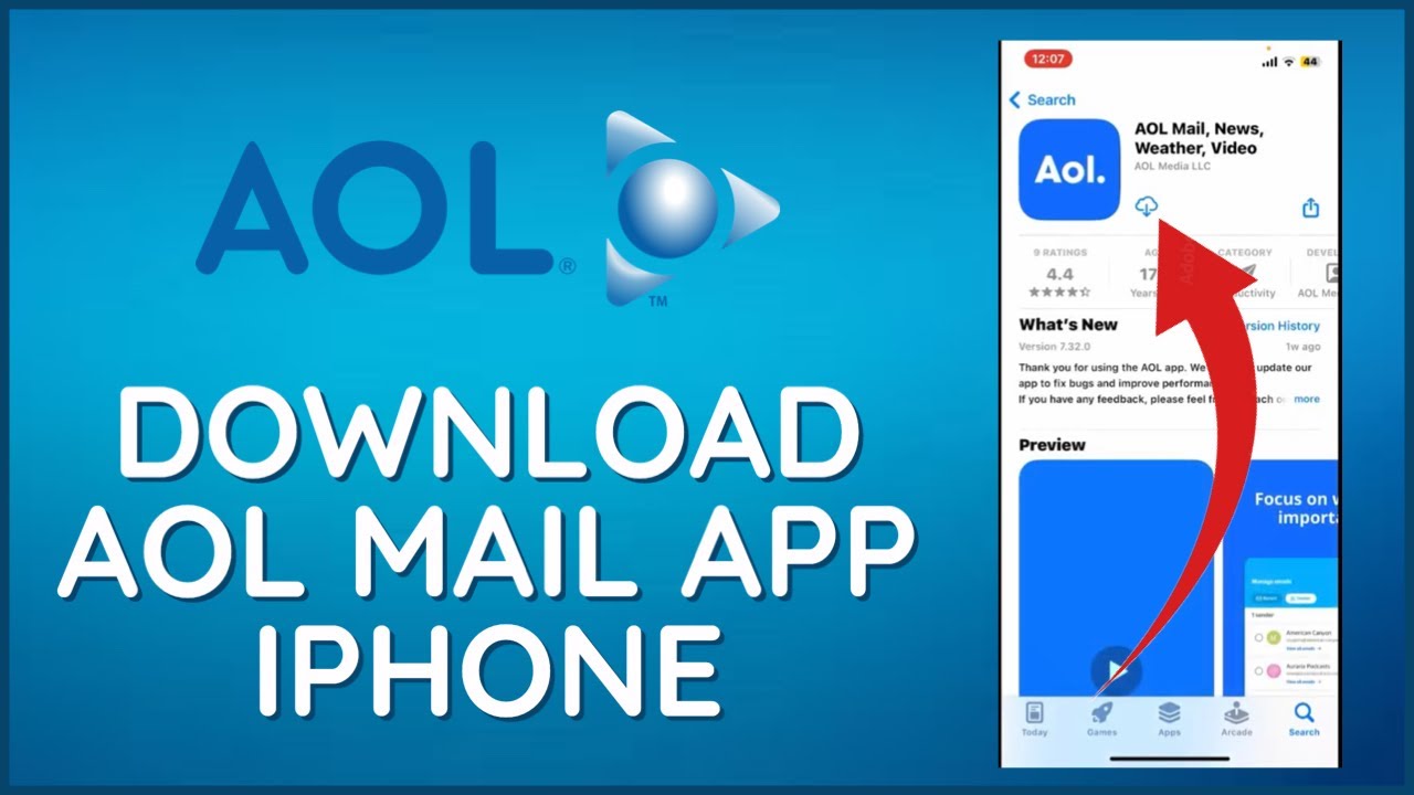 How To Download/Install AOL Mail App On iPhone 2024? - YouTube