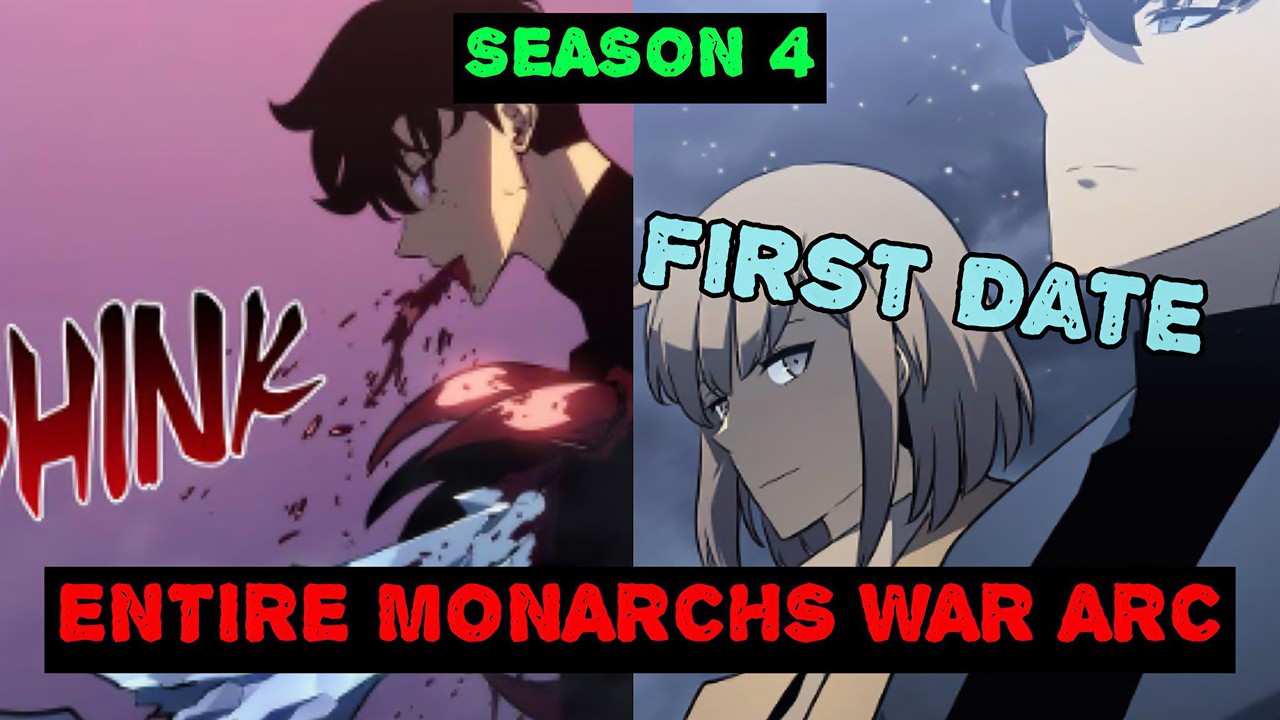 Solo Leveling Entire Monarchs War Arc in 70 Minutes (Manhwa Version ...