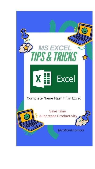Excel tips and Tricks: Use CTRL + E to Combine Names Instantly in Excel! #excelshorts #exceltips ...