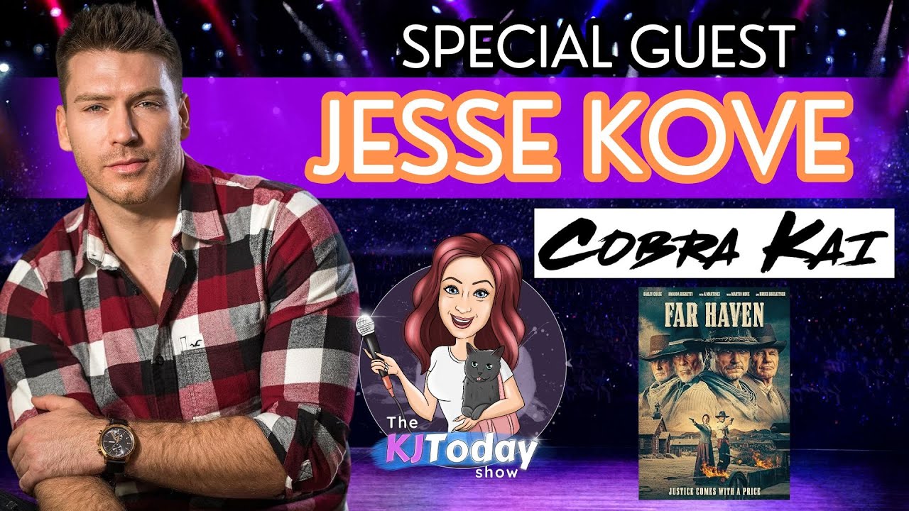 JESSE KOVE of COBRA KAI talks future of the show and his dad Martin ...