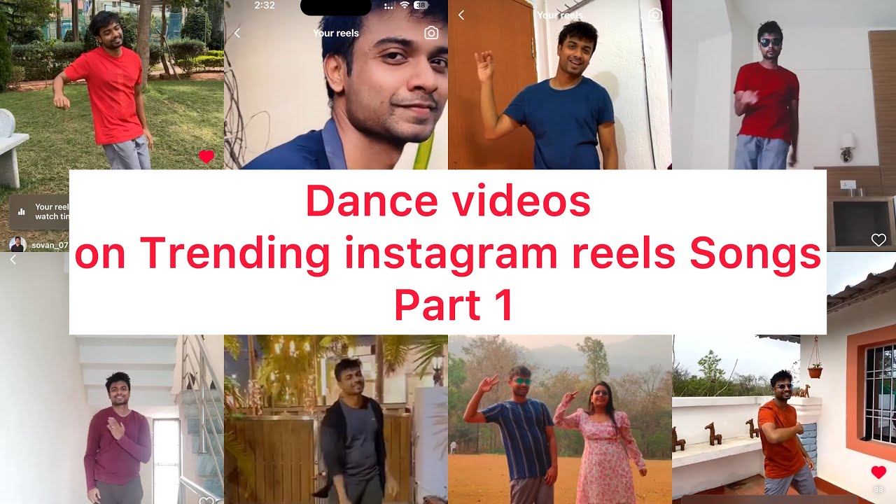 My Dance videos on Instagram Reels Trending 2023 | part 1| Sovan Dance ...