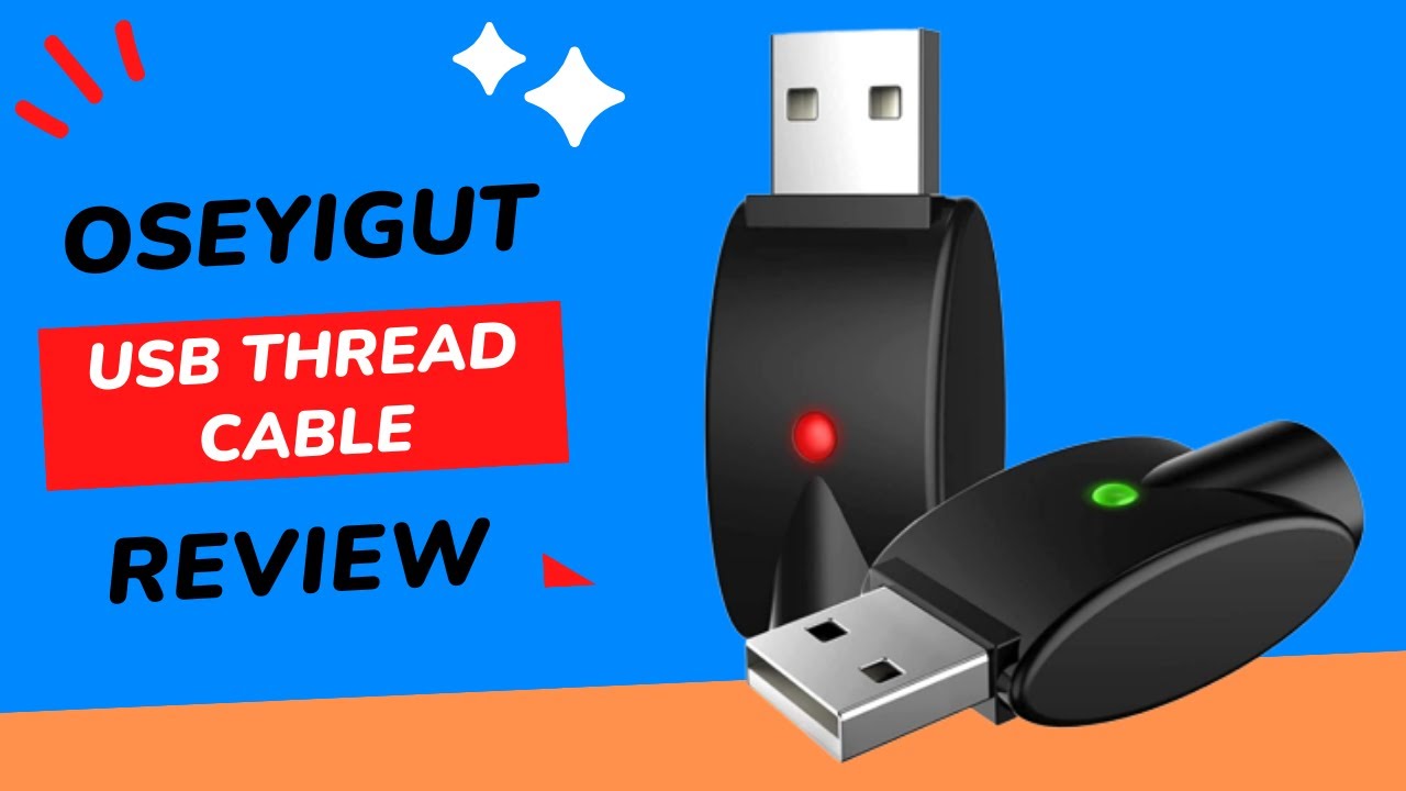 OSEYIGUT USB Thread Cable, Smart Wireless USB Charger Rechargeable ...