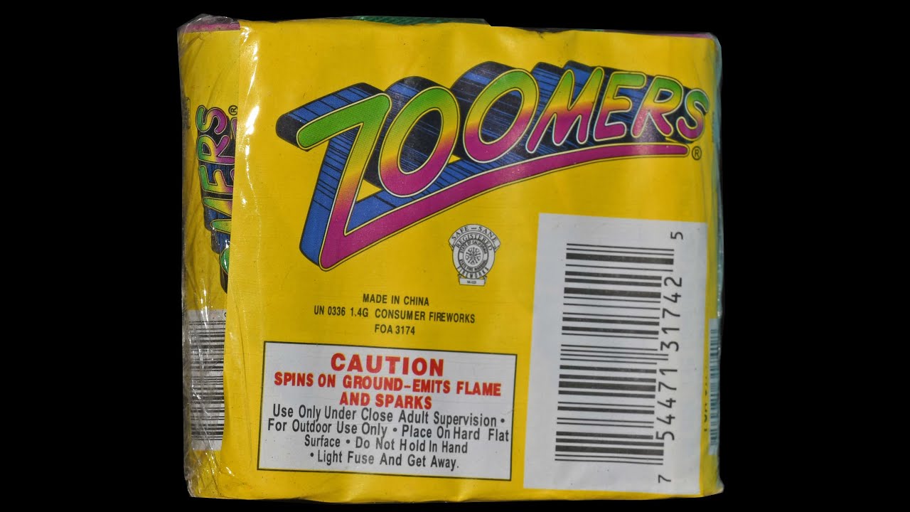 Zoomers Fireworks - YouTube