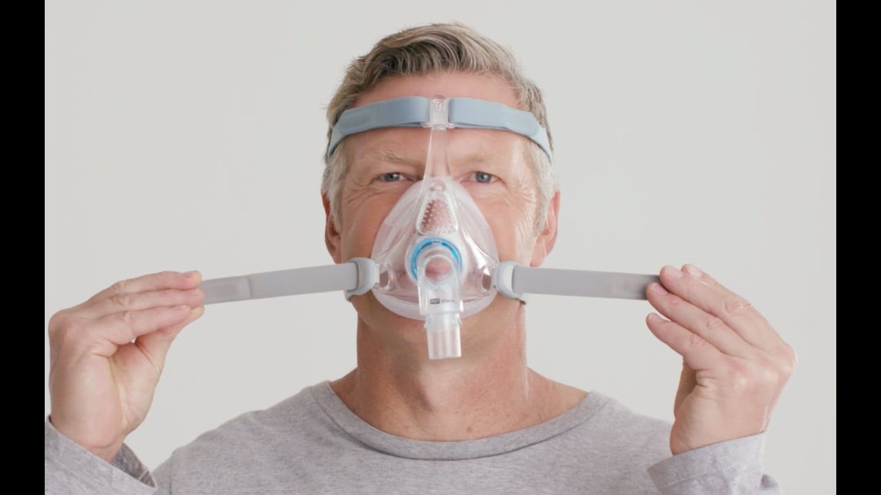 Fitting your F&P Vitera™ Full Face Mask - YouTube