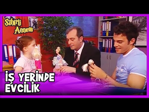 Çilek, Sadık ve Yavuz'la EVCİLİK Oynuyor - Sihirli Annem 60. Bölüm