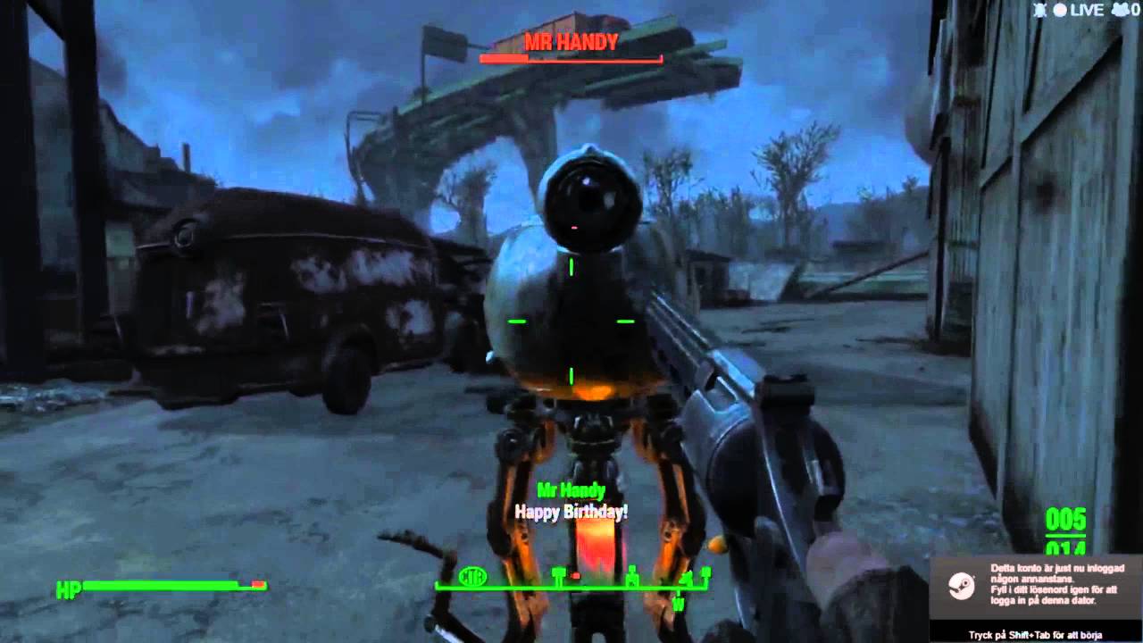 Fallout 4 Gameplay Video - Happy Birthday - YouTube