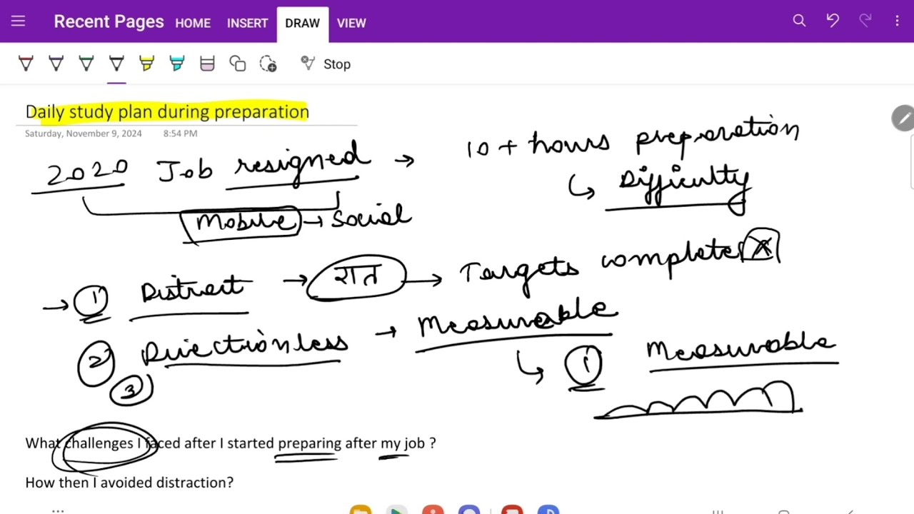 Daily Study plan during preparation #upscpreparation #cseexam # ...