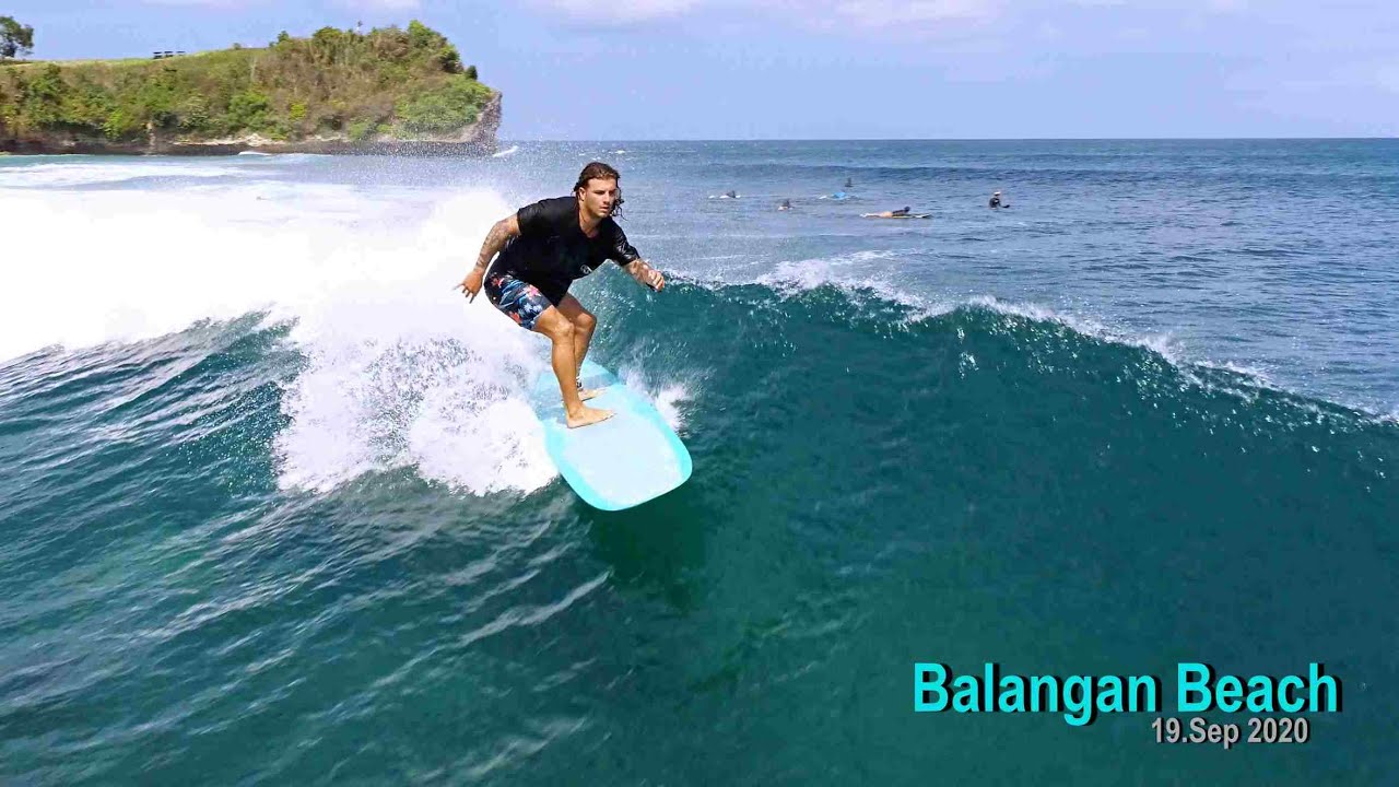 Surfing Balangan Beach BALI 10:00 19Sept.2020 - YouTube