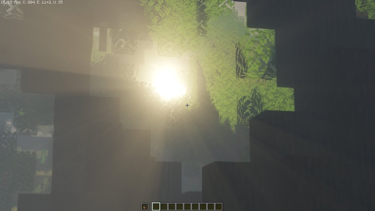 Minecraft Shader #2 Fog Test - YouTube