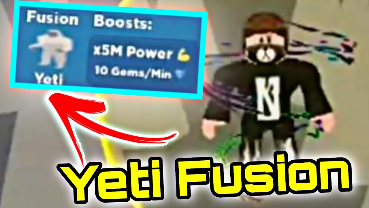 SUPERPOWER FIGHTING SIMULATOR *YETI FUSION* | Roblox Superpower ...