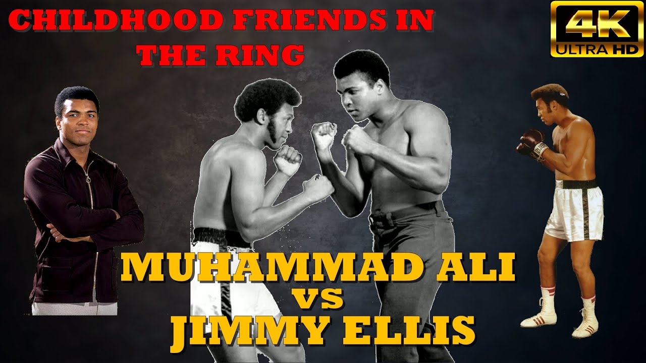 Muhammad Ali (USA) vs Jimmy Ellis (USA) | FRIENDS In The RING | 4K ...