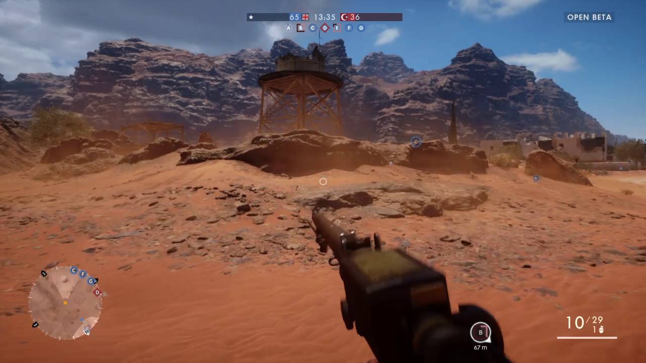 BF1 beta scout class - YouTube