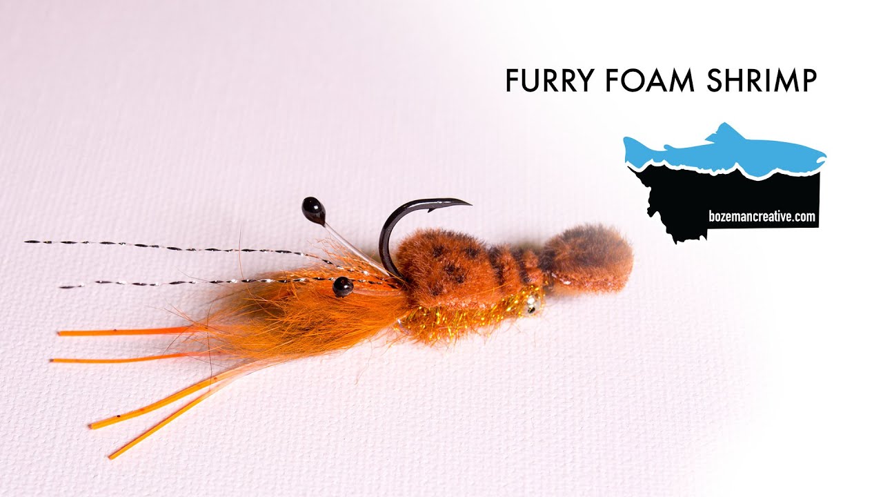Furry Foam Shrimp Fly - YouTube