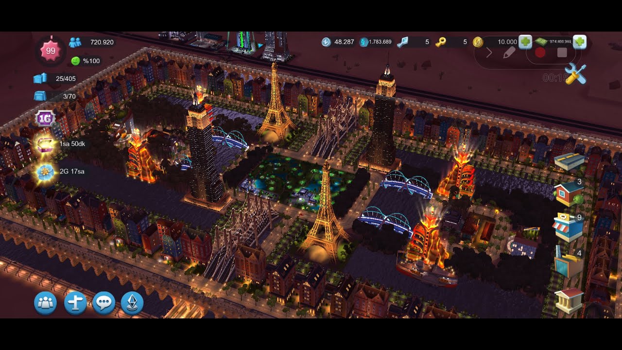 I made 700k population. simcity buildit 2021. best amazing city design ...
