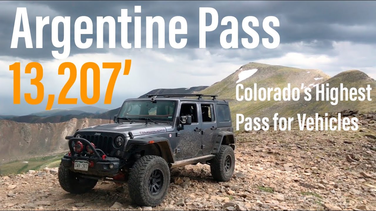 Argentine Pass - Colorado's Highest Elevation Off-Road Pass ...