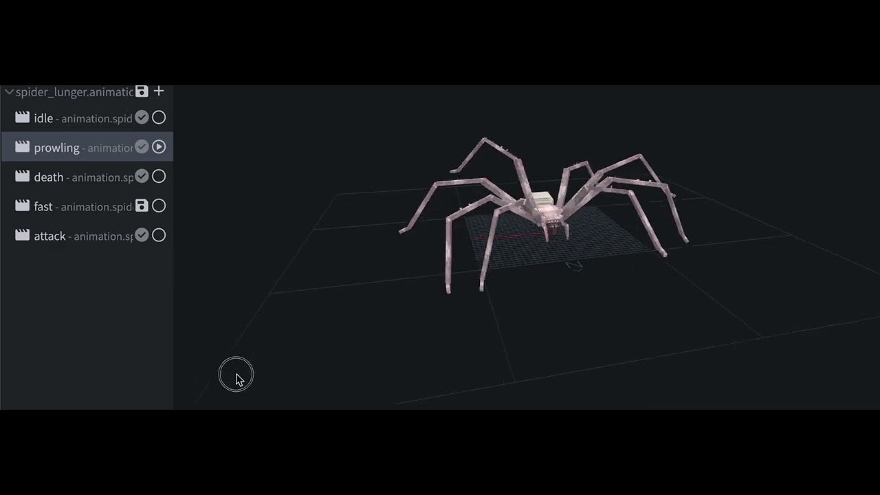 Spider Lunger (giant huntsman) animations+variants - Arthropod Phobia ...