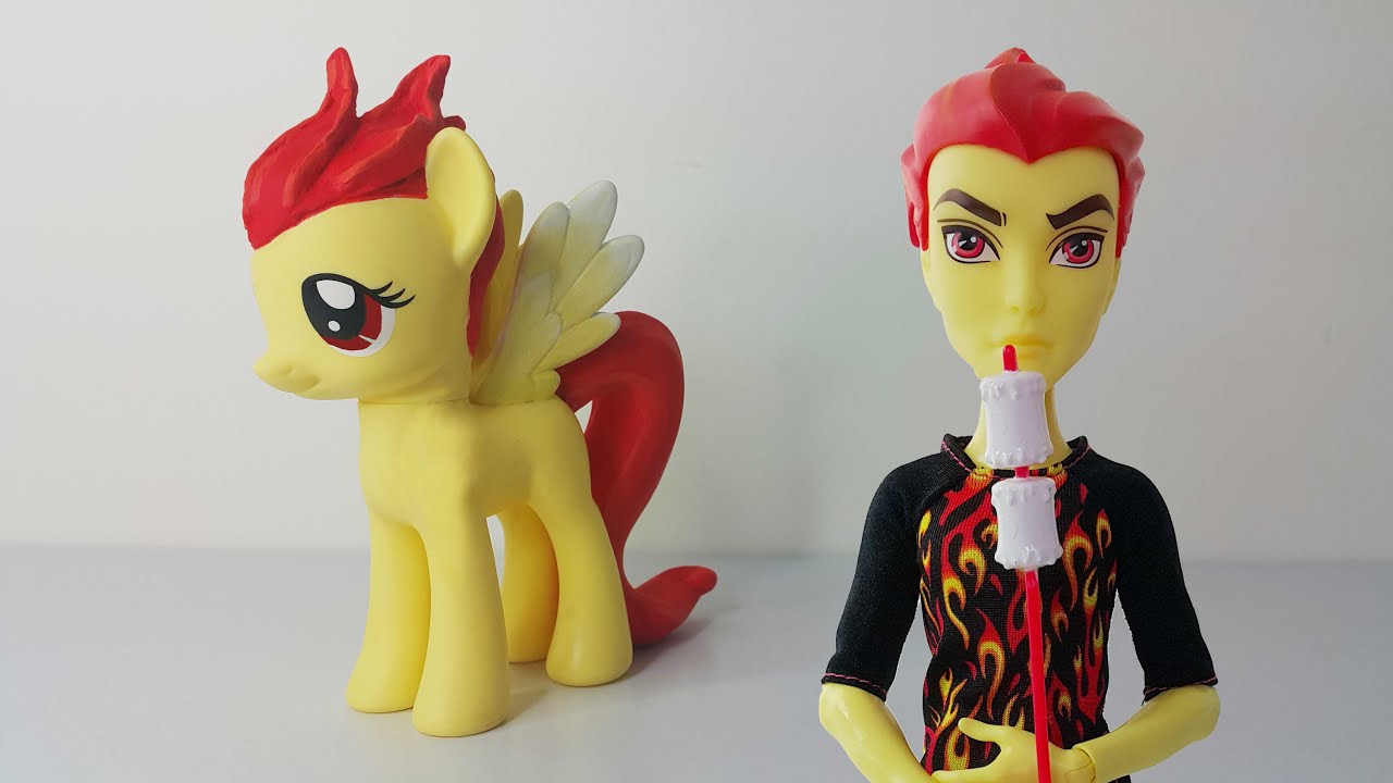 Heath Burns Themed Pony Tutorial - YouTube