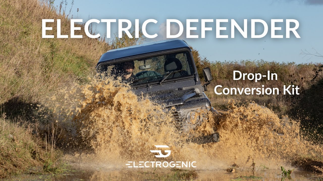 Electric Land Rover Defender Drop-In Conversion Kits | Electrogenic ...